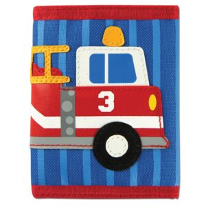 stephen joseph unisex kids toddler wallet, firetruck, 3t, 4t, 5t, 6x, toddler, preschool, school, sj5201