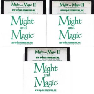 Might and Magic II (Commodore 64/128 - 5 1/4 disks)