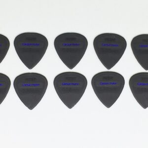 Pickboy Edge, Sharp Tip, Carbon/Nylon, 0.88mm, 10 picks