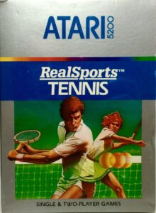 realsports tennis (atari 5200) (pre-played - game only)