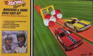 hot wheels classics mongoose & snake drag race set