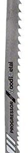 Bosch Professional 2608634994 Progressor Jigsaw Blade Wood and Metal, Pack of 5