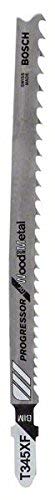 Bosch Professional 2608634994 Progressor Jigsaw Blade Wood and Metal, Pack of 5