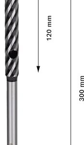 Bosch 2608586996 Four Cutter "Rebar Cutter" Sds-Plus 20mmx4.72inx11.81In