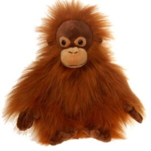 Fiesta Toys Brown Orangutan Plush Stuffed Animal Toy - 10 inches