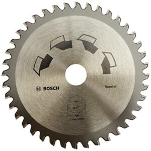 Bosch 2609256885 140 mm Circular Saw Blade Special, 40 teeth, bore 20 mm/bore with reduction ring 12.75mm