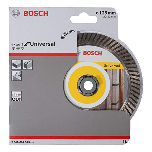 Bosch Professional 2608602574 Diamond Cutting disc Expert for Universal Turbo, 115 mm