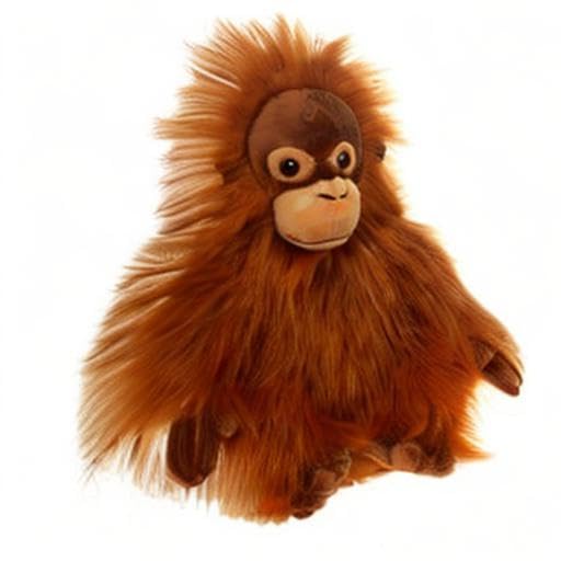 Fiesta Toys Brown Orangutan Plush Stuffed Animal Toy - 10 inches