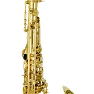 Mendini by Cecilio Tenor Saxophone, L+92D B Flat, Case, Tuner, Mouthpiece, Gold