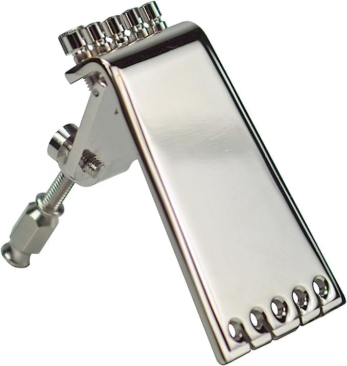 Golden Gate P-113 Kershner Style Banjo Tailpiece - Nickel