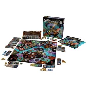 Small World: Underground Board Game - Unleash Fantasy Races in the Depths! Fantasy Strategy Game for Kids & Adults, Ages 8+, 2-5 Players, 30-90 Min Playtime, Made by Days of Wonder