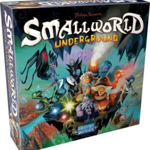 Small World: Underground Board Game - Unleash Fantasy Races in the Depths! Fantasy Strategy Game for Kids & Adults, Ages 8+, 2-5 Players, 30-90 Min Playtime, Made by Days of Wonder