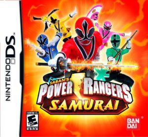 power rangers samurai - nintendo ds