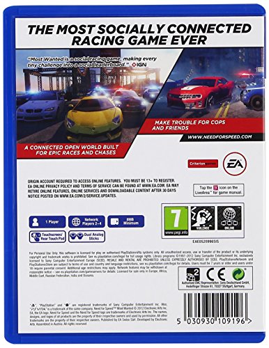 Need for Speed Most Wanted - PlayStation Vita