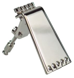 golden gate p-113 kershner style banjo tailpiece - nickel