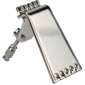 Golden Gate P-113 Kershner Style Banjo Tailpiece - Nickel