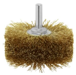 bosch 2609256541 8 x 80 mm wood structure brush crimped wire shank (brass-coated)