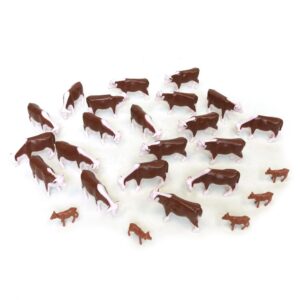 ertl 1/64th 25 pack herefords with calves