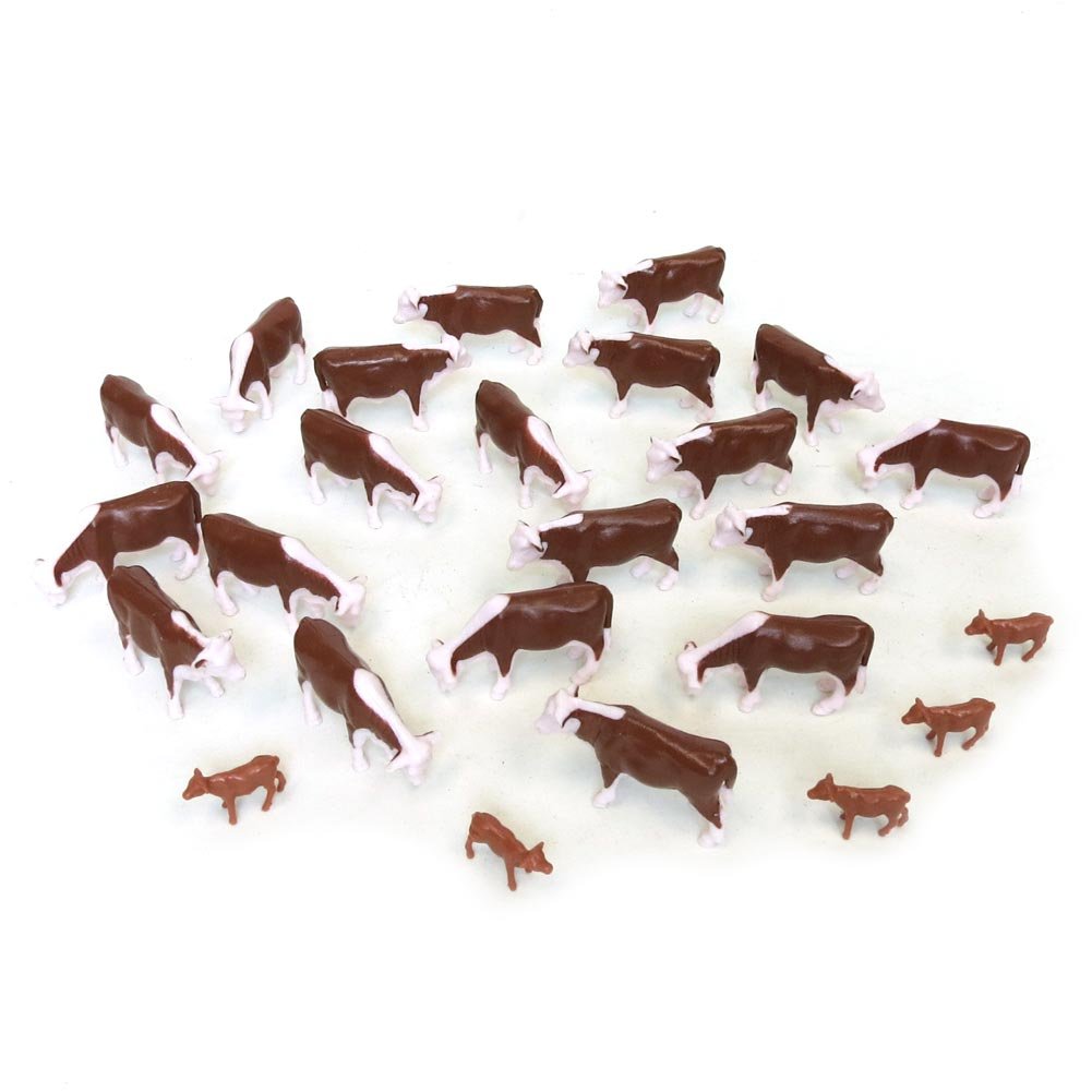 ERTL 1/64th 25 Pack Herefords with Calves