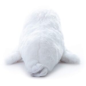 The Petting Zoo Mom and Baby Harp Seal Stuffed Animal, Gifts for Kids, Pocketz Ocean Animals, Harp Seal Plush Toy 14 inches