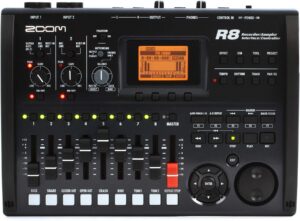 zoom r8 8-track sd recorder interface sampler