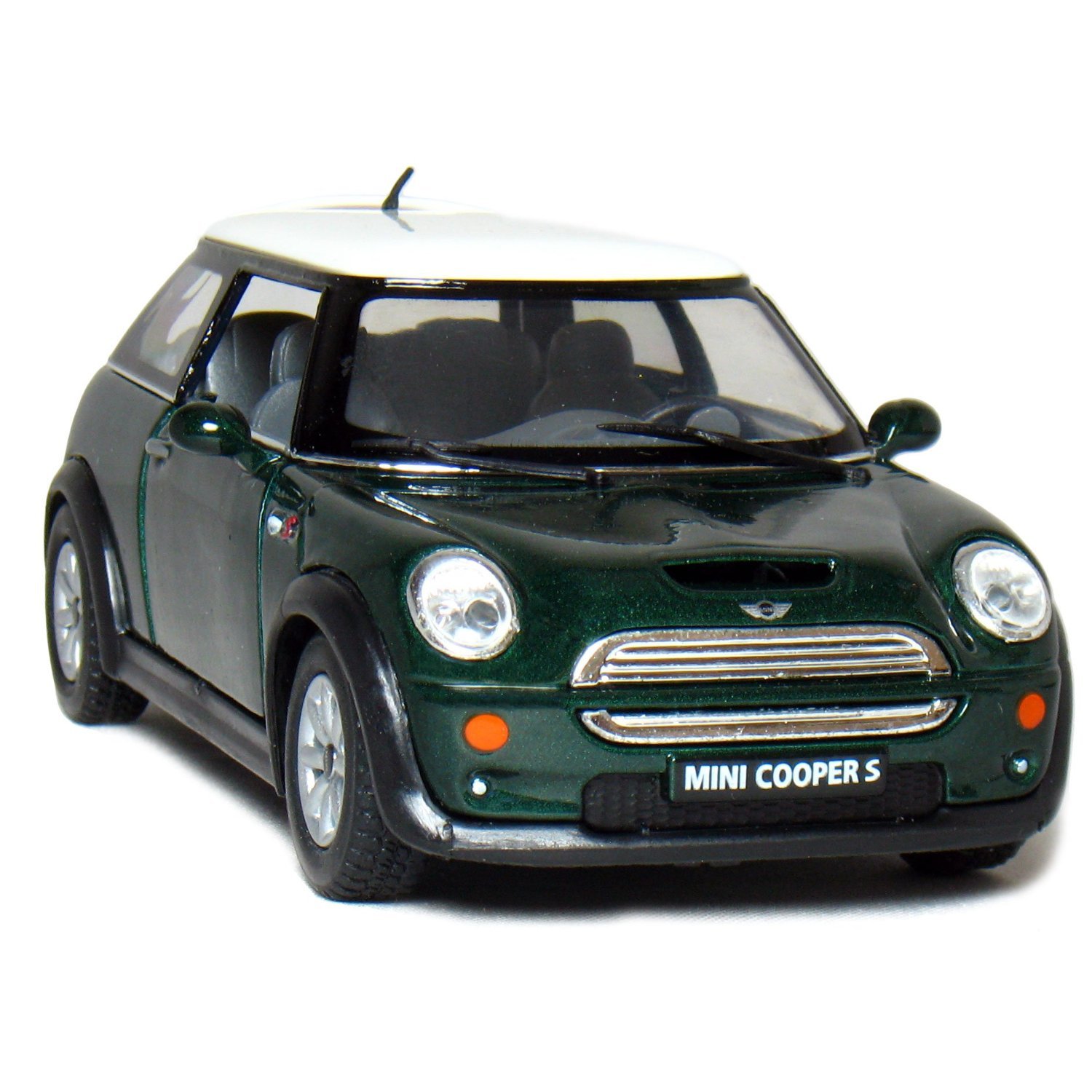 KiNSMART Mini Cooper S 5inch 1:28Scale Die Cast Metal Model Toy Cars Green