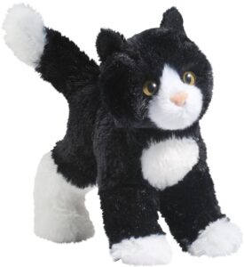 douglas snippy black & white cat plush stuffed animal