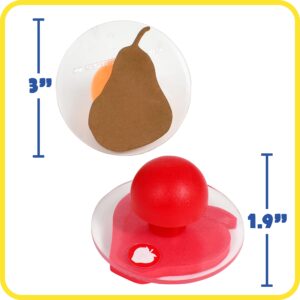 READY 2 LEARN Giant Stampers - Fruit - Set of 6 - Easy to Hold Foam Stamps for Kids - Arts and Crafts Stamps for Displays, Posters, Signs and DIY Projects