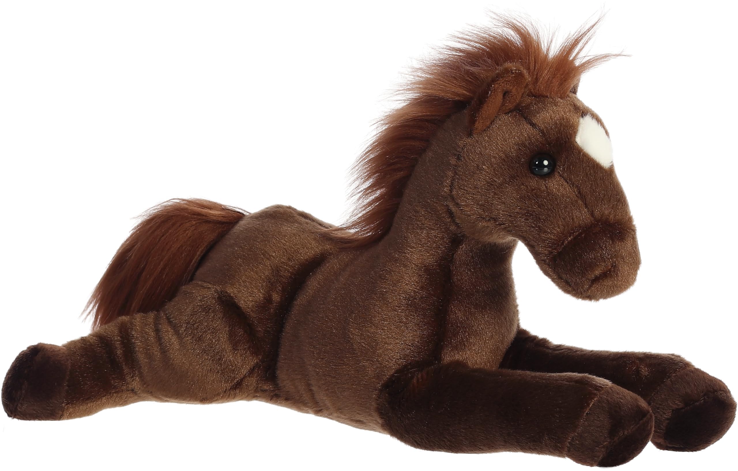 Aurora® Adorable Flopsie™ Outlaw™ Stuffed Animal - Playful Ease - Timeless Companions - Brown 12 Inches