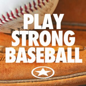 Play Strong 3-Pack Thanks BASEBALL Coach You're Awesome (5x7) Greeting Thank You Cards Set Amazing for Baseball Players, Teams, Coaches, Family and Fans - Your Coaches Will Love 'Em!