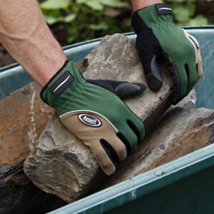 Ansell ProjeX 97-972 Landscaper Work Glove, Medium (Pack of 1 Pair)