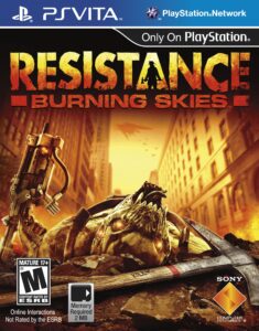 resistance: burning skies - playstation vita