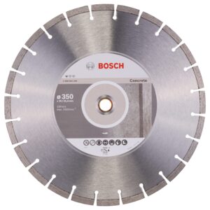 bosch professional 1x diamond cutting disc standard for concrete (for concrete, cellular concrete, Ø 350 x 20/25,40 x 2,8 x 10 mm, accessories for table saws, petrol saws)