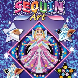 Sequin Art Stardust, Fairy Princess, Sparkling Arts and Crafts w/Glitter, Creative Crafts