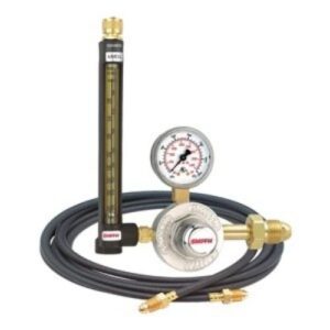 30 series flowmeter regulator 80 psi, 2", carbon dioxide