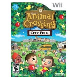 new animal crossing city folk wii (videogame software)