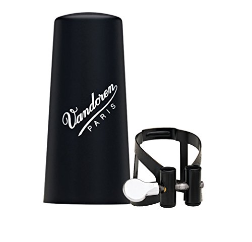 Vandoren LC51BP M/O Ligature and Plastic Cap for Bb Clarinet; Black Finish