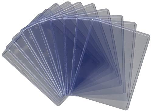 BCW 138 PT. Thick Card Topload Holder - Pack of 50 | Durable Rigid PVC Toploader | Toploaders for Memorabilia, Jersey, Patch, and Relic Cards | Ideal for Collectors and Hobbyists