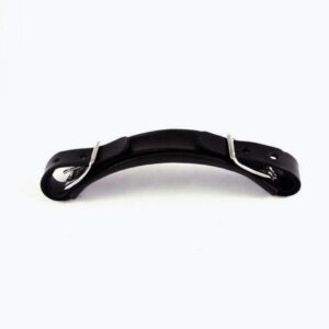 allparts replacement handle for gibson style case - black leather