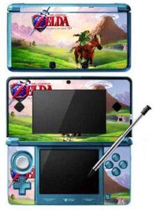 ocarina of time game skin for nintendo 3ds console