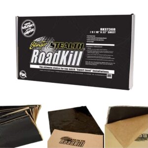 stinger rkst36b roadkill stealth series sound damping material bulk pack