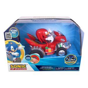 Sonic NKOK Knuckles ATV R/C (with Lights), For Ages 6 and up, Allows Children to Pretend to Drive and Have Fun at the Same Time! Great Item for Kids Red