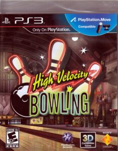 new sony playstation high velocity bowling sports game complete product 1 user retail playstation 3