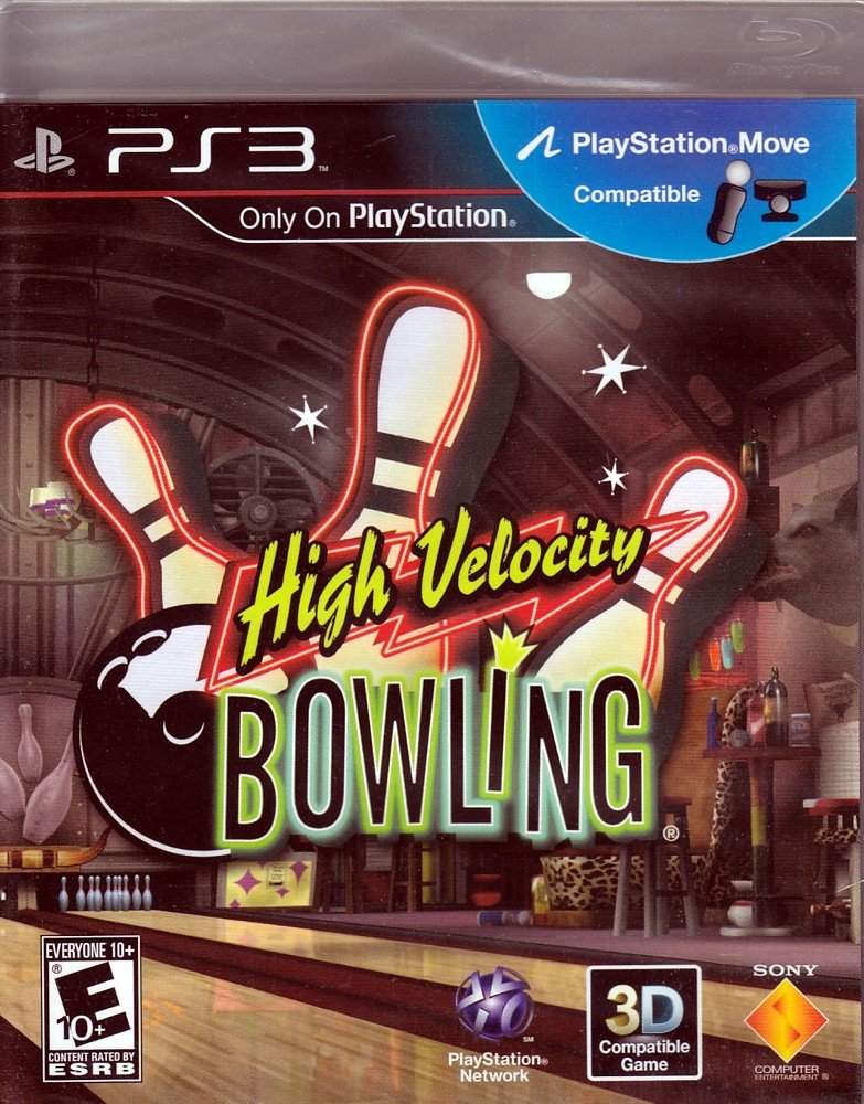 New Sony Playstation High Velocity Bowling Sports Game Complete Product 1 User Retail Playstation 3