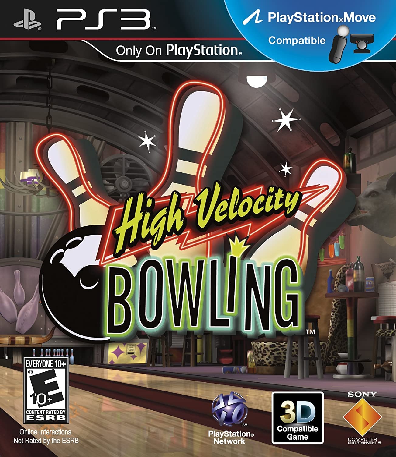 New Sony Playstation High Velocity Bowling Sports Game Complete Product 1 User Retail Playstation 3