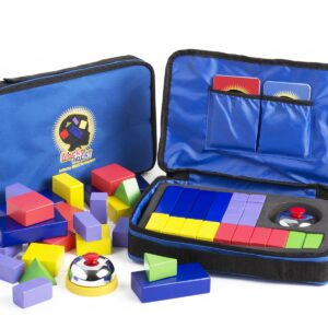 Blocks Rock! A STEM Toy and Educational Game for Competitive Structured Block Play, Ages 4+