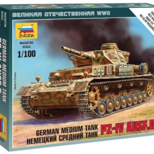 Zvezda Z6151 Model Building – Armoured Combat IV Ausf D – Scale 1:100