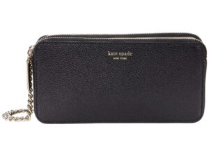 kate spade new york margaux double zip mini crossbody black one size