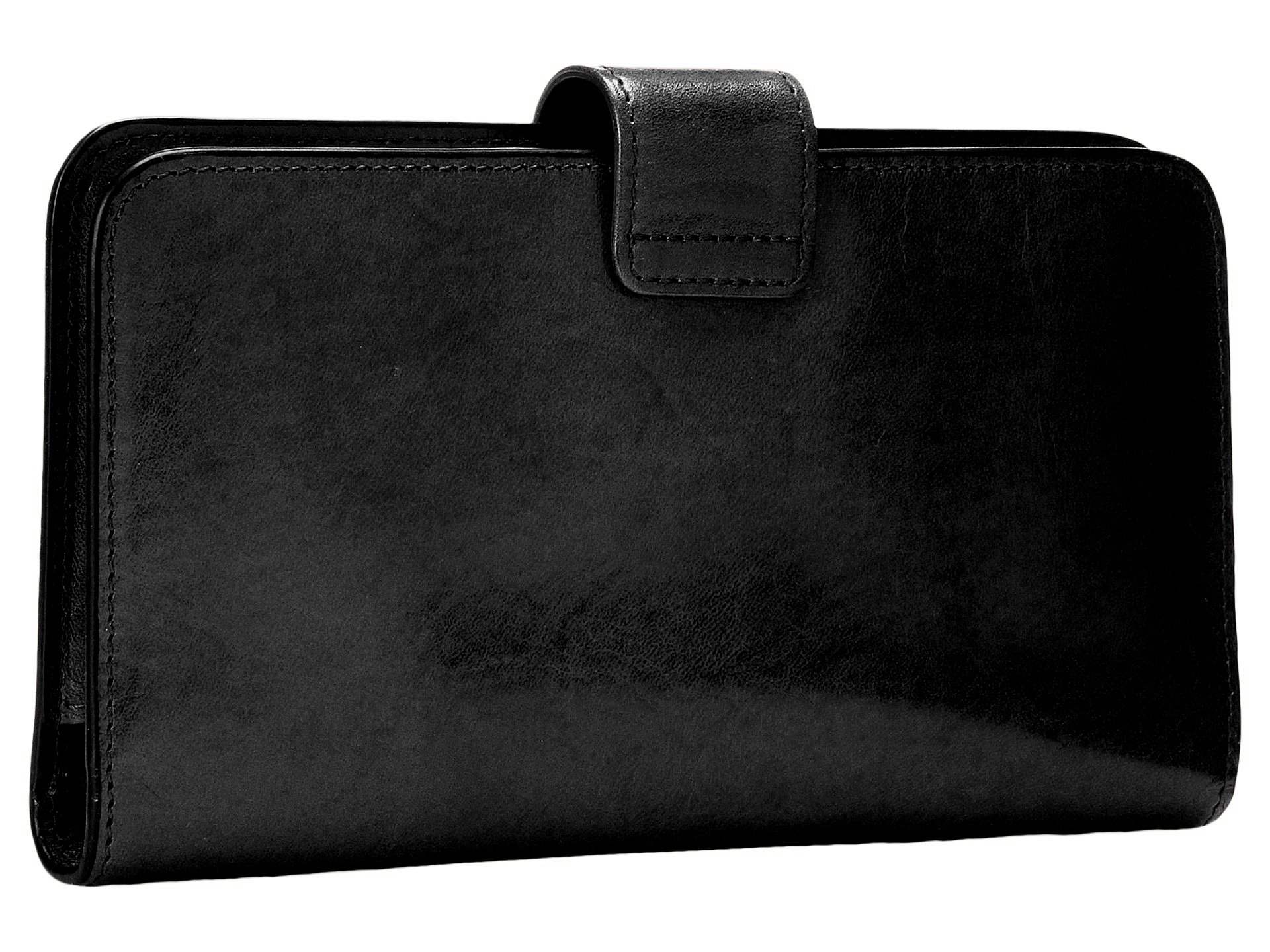 Bosca Old Leather Checkbook Clutch Checkbook Wallet