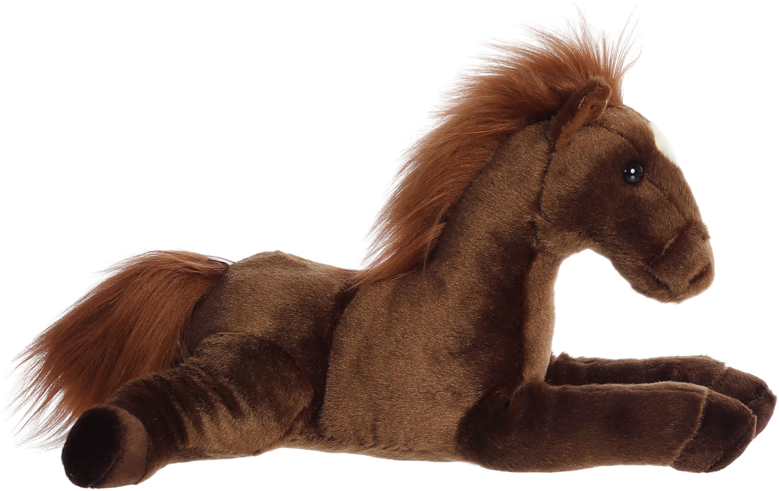 Aurora® Adorable Flopsie™ Outlaw™ Stuffed Animal - Playful Ease - Timeless Companions - Brown 12 Inches